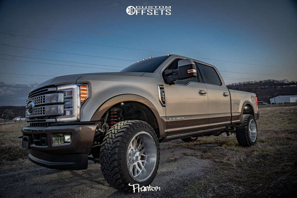 2017 Ford F-350 Super Duty with 22x12 -44 Axe Offroad Ax1.1 and 35/12 ...