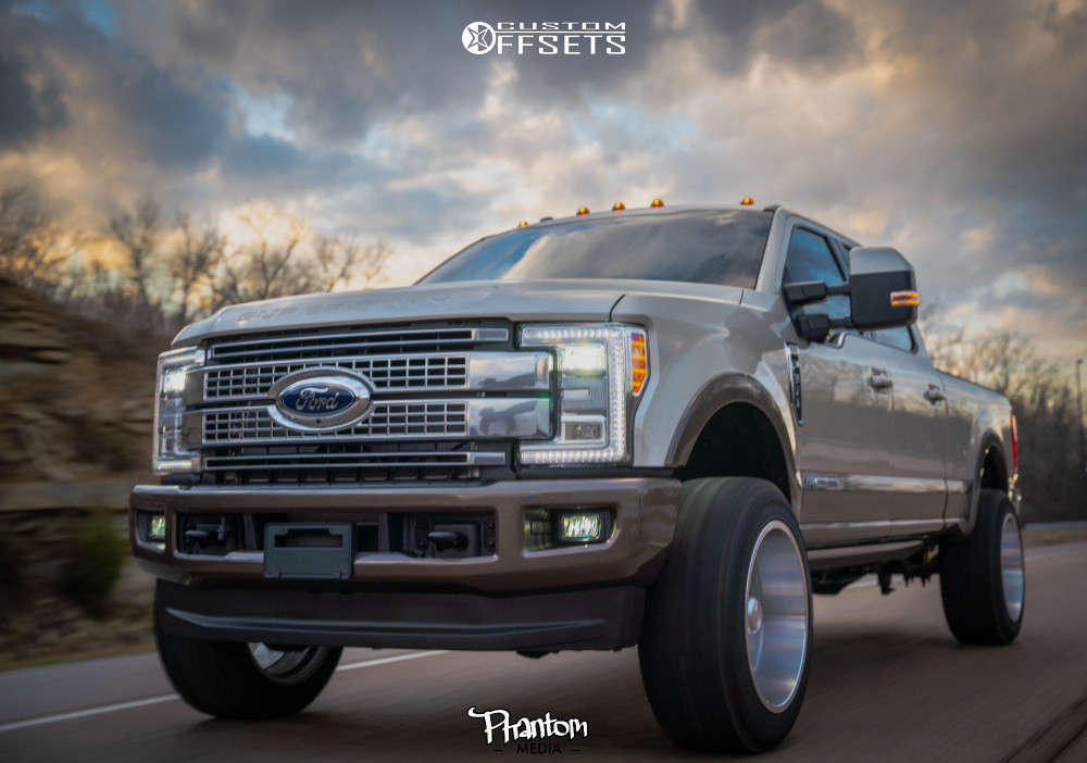 2017 Ford F-350 Super Duty with 22x12 -44 Axe Offroad Ax1.1 and 35/12 ...