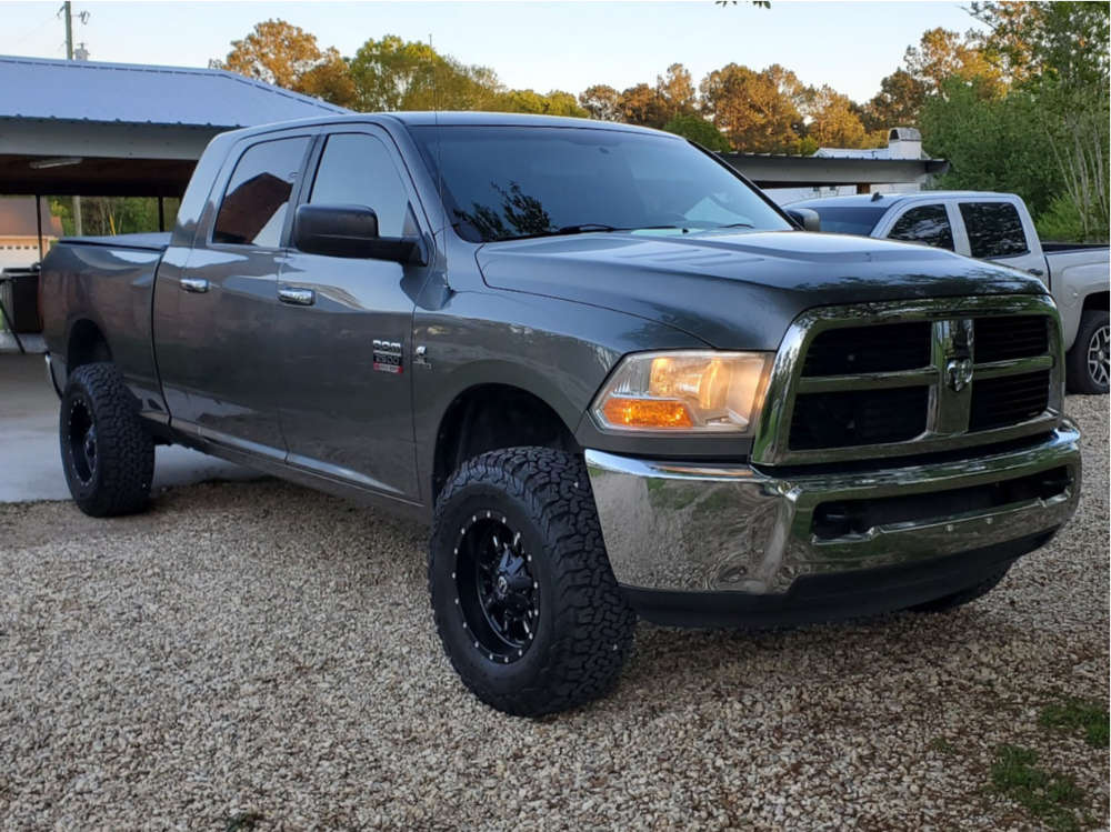 2012 Ram 2500 with 17x9 -12 Fuel Krank and 285/75R17 BFGoodrich All ...