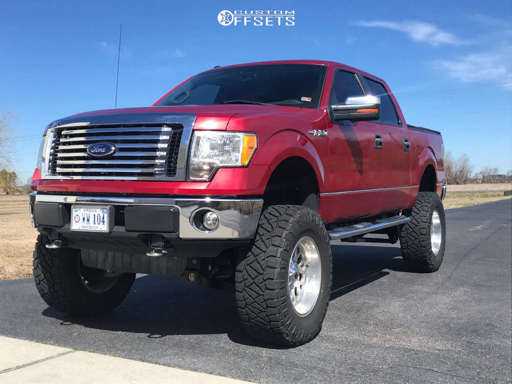 2010 Ford F-150 with 20x10 -18 Fuel Titan D588 and 38/13.5R20 Nitto ...