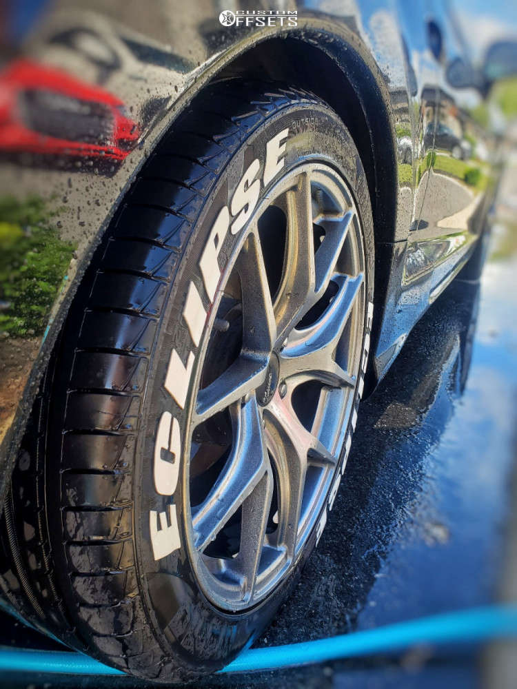 2006 Mitsubishi Eclipse with 18x8 30 Fast Wheels Fc04 and 225/45R18 ...