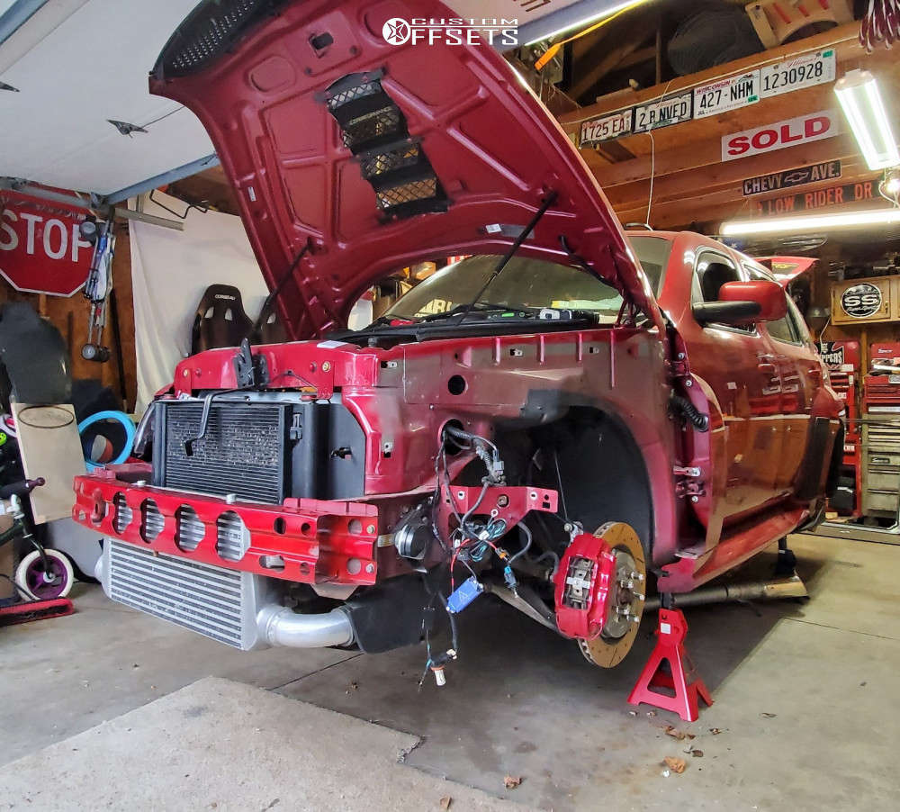 2010 Chevrolet HHR with 18x8 40 Enkei PF01 and 225/45R18 Dunlop Direzza ...