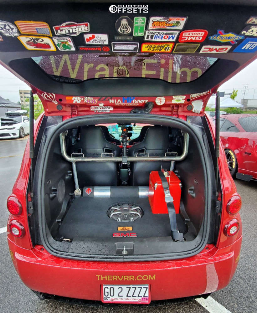 2010 Chevrolet HHR with 18x8 40 Enkei PF01 and 225/45R18 Dunlop Direzza ...