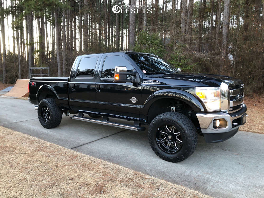 2011 Ford F-250 Super Duty with 20x10 -18 Fuel Hammer and 35/12.5R20 ...