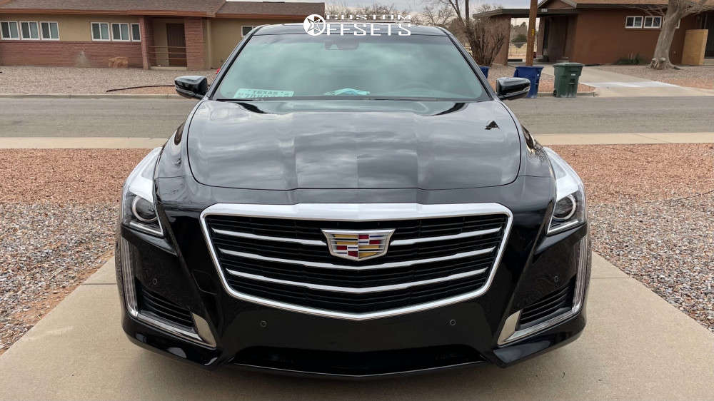 2019 Cadillac CTS with 19x9.5 22 Momo Anzio and 255/35R19 Hankook ...