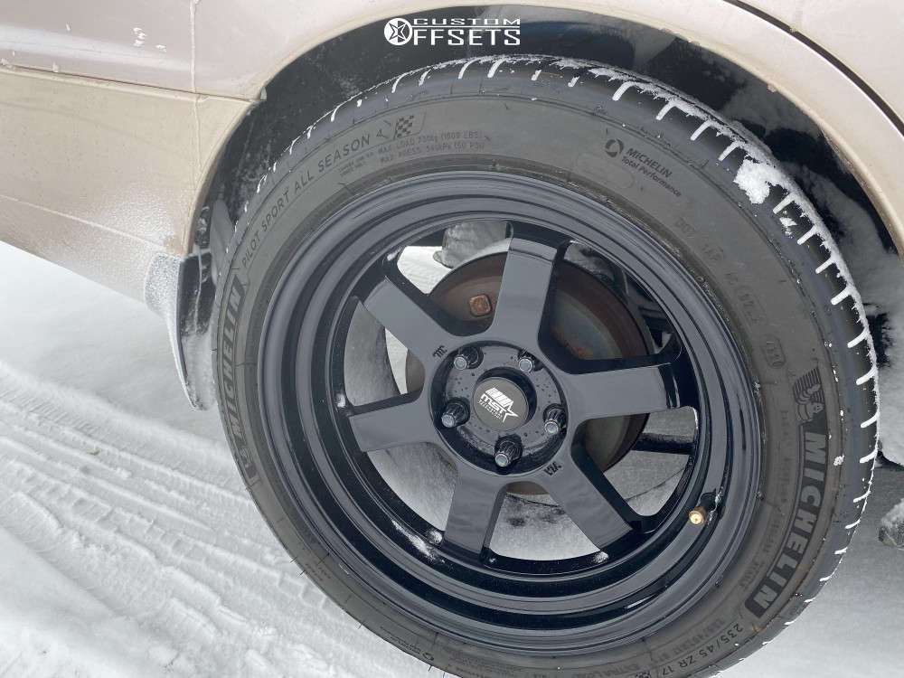 1996 Toyota Camry with 17x9 20 MST Time Attack and 235/45R17 Michelin ...