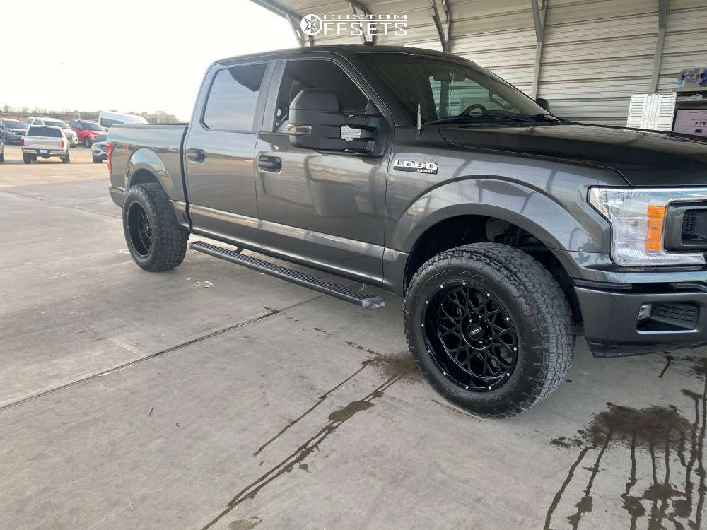 2018 Ford F-150 with 20x10 -25 Vision Rocker and 33/12.5R20 Nitto Terra ...