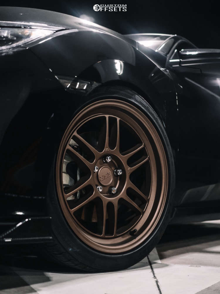 2020 Honda Civic with 18x8.5 30 ESR Sr11 and 235/45R18 Continental ...