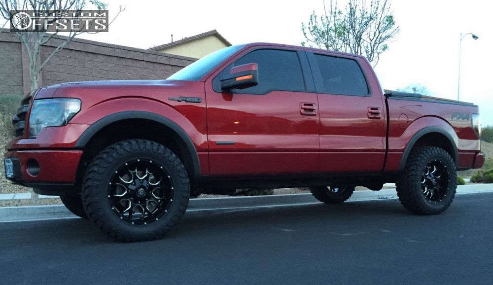 2014 Ford F-150 with 20x9 0 Mayhem Warrior and 35/12.5R20 Atturo Trail ...