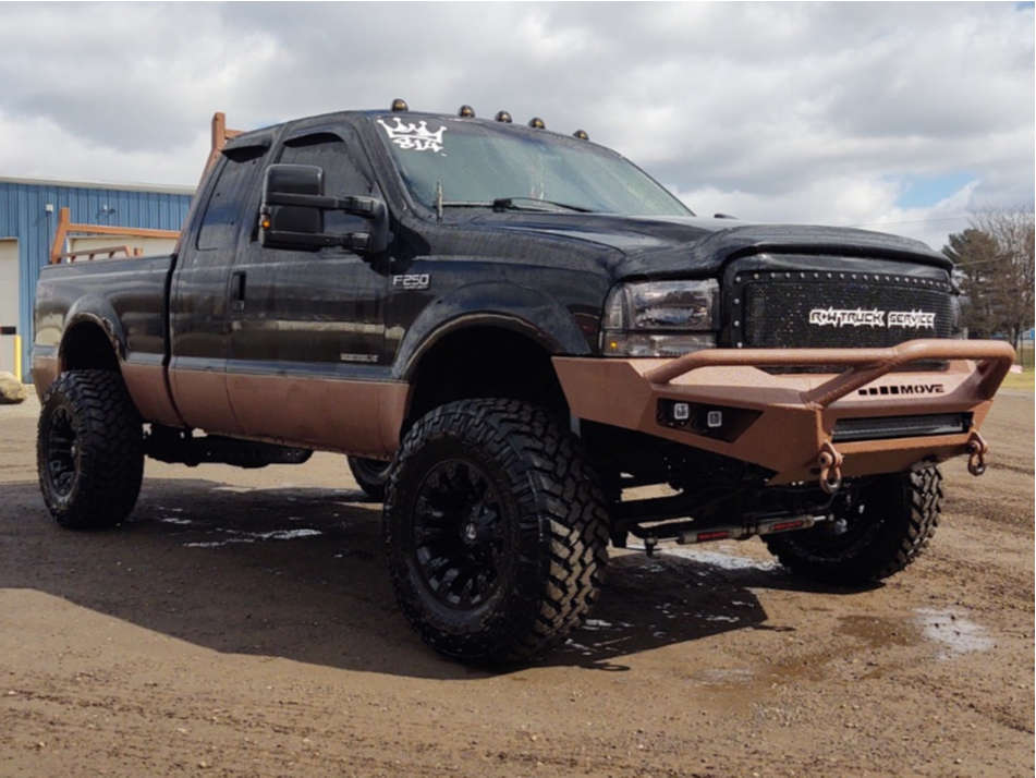 2002 Ford F-250 Super Duty with 17x10 -18 Fuel Vapor and 35/12.5R17 ...