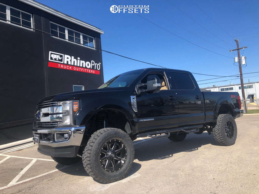 2018 Ford F-250 Super Duty with 20x10 -18 Fuel Maverick D538 and 37/13 ...