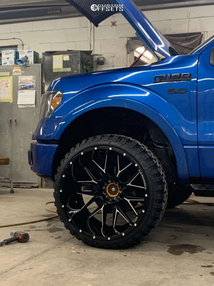 2013 Ford F-150 with 24x14 -76 Hardrock Affliction and 33/12.5R24 ...