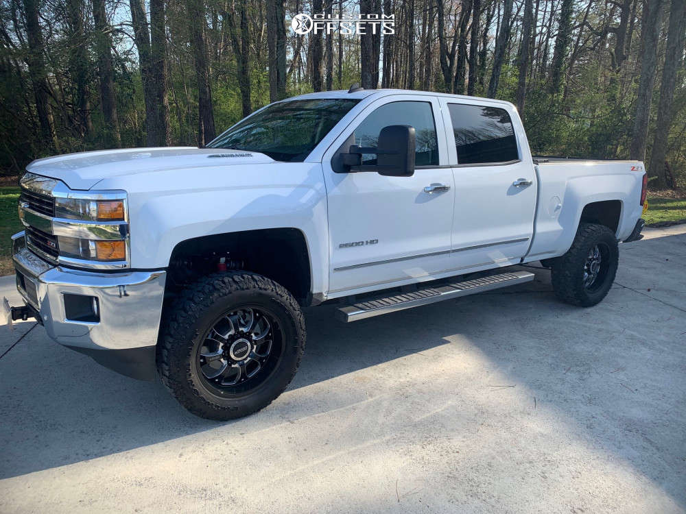 2015 Chevrolet Silverado 2500 HD with 20x9 0 BMF Payback and 295/60R20 ...