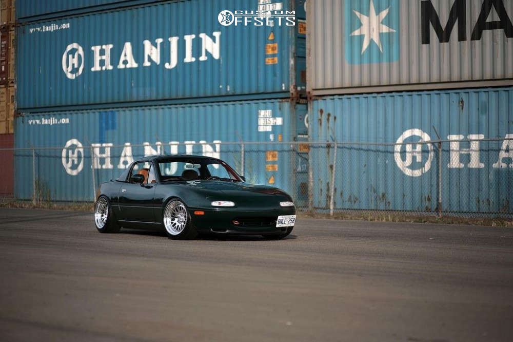 1991 Mazda Miata with 16x9.5 29 CCW Classic and 245/35R16 Toyo Tires ...