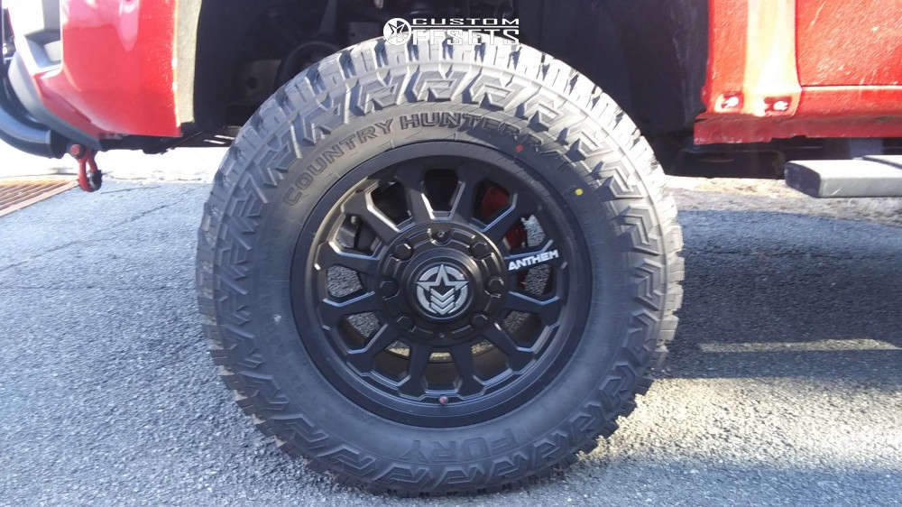 2018 Chevrolet Colorado with 18x9 18 Anthem Off-Road Intimidator and 33 ...