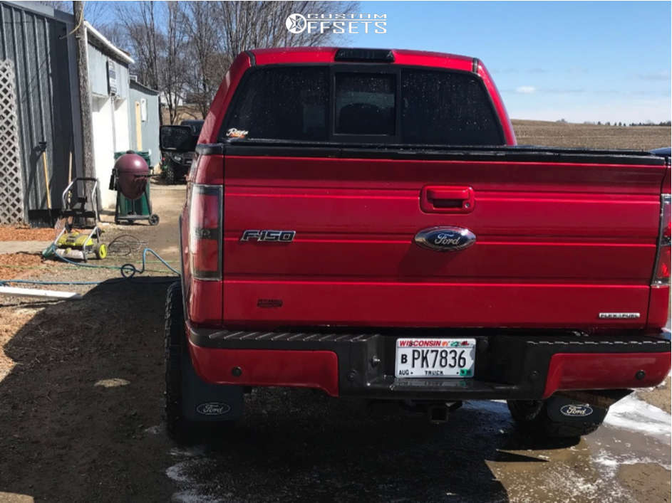 2011 Ford F-150 with 20x10 -24 Vision Arc and 33/12.5R20 Nitto Ridge ...