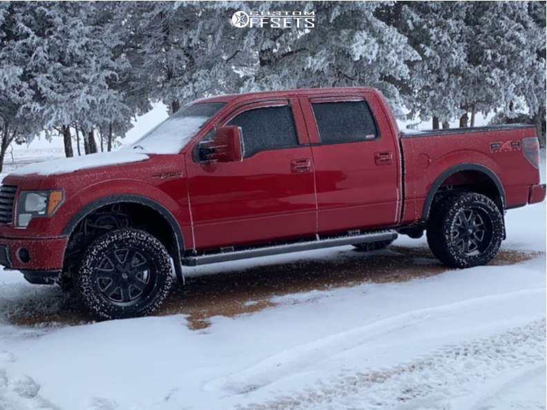 2011 Ford F-150 with 20x10 -24 Vision Arc and 33/12.5R20 Nitto Ridge ...