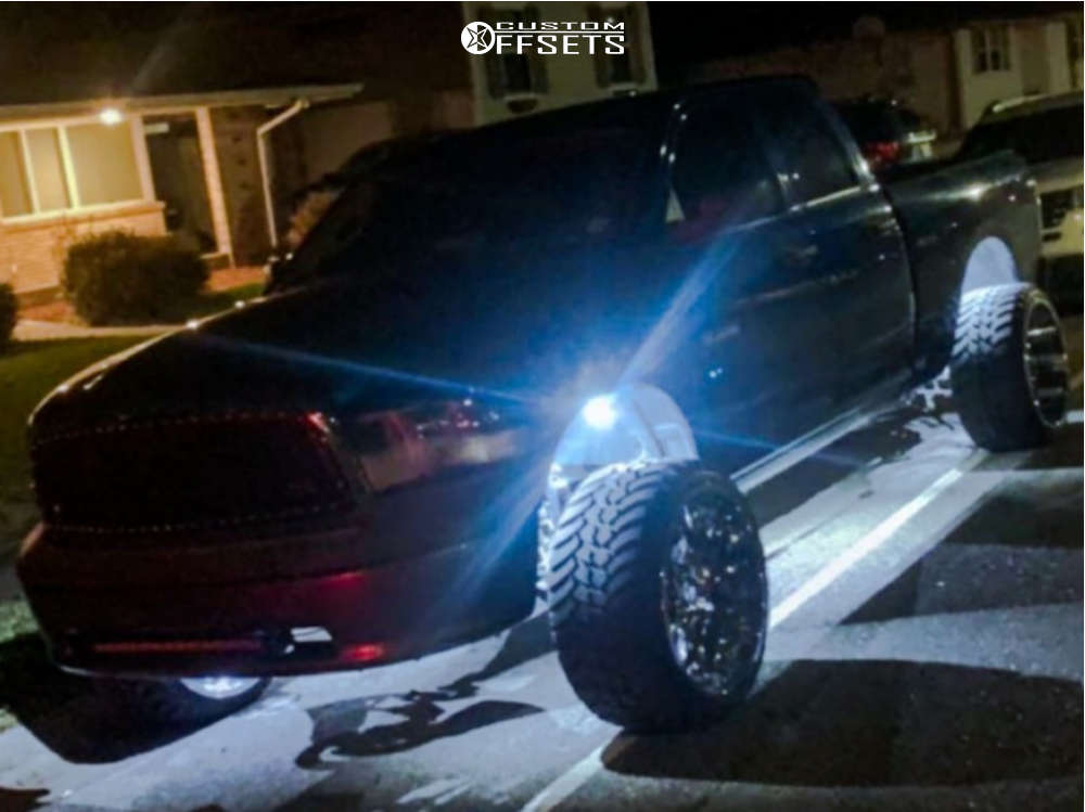 2009 Dodge Ram 1500 with 24x14 -76 RBP Scorpion and 33/13.5R24 AMP Mud ...