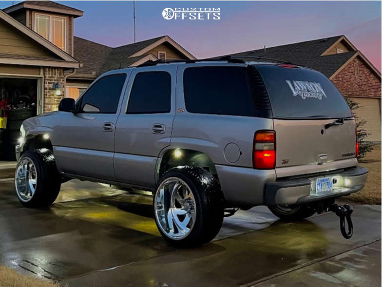 2004 Chevrolet Tahoe with 22x14 -76 American Force Blade SS and 305 ...
