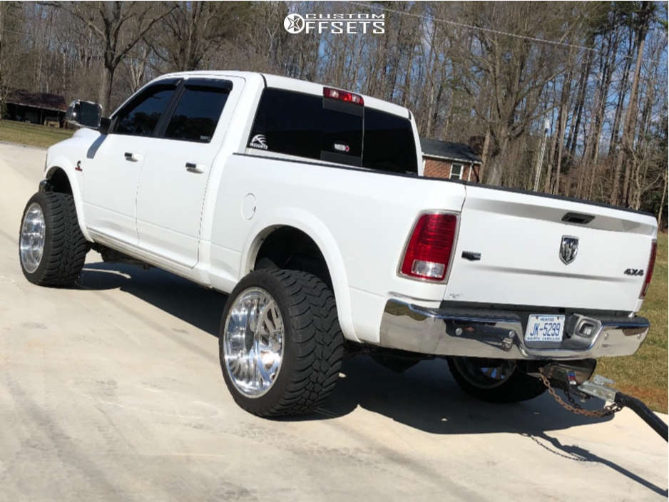 2017 Ram 2500 with 24x14 -73 American Force Octane Ss and 35/13.5R24 ...