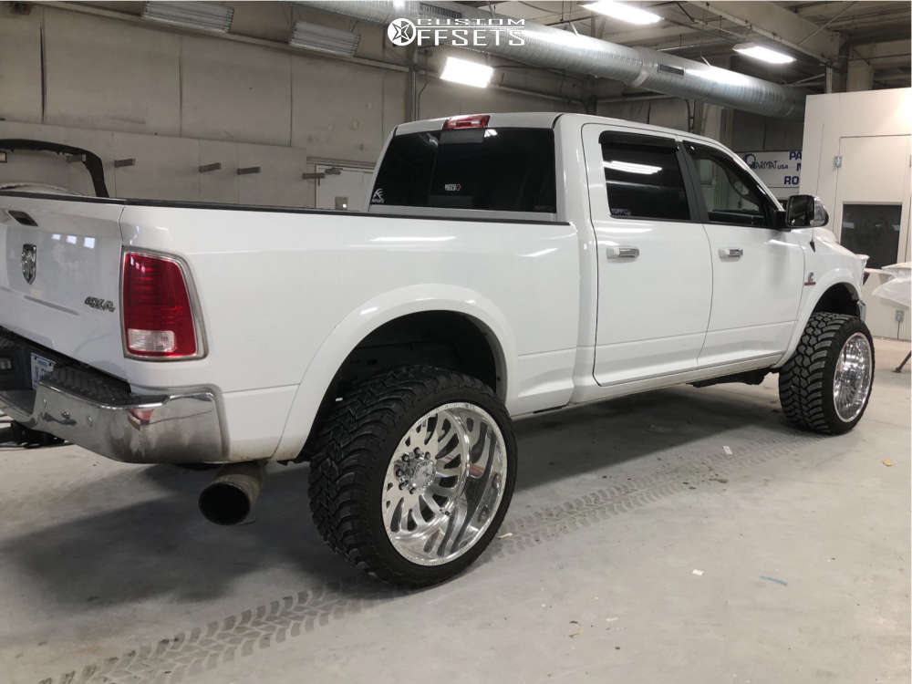 2017 Ram 2500 with 24x14 -73 American Force Octane Ss and 35/13.5R24 ...