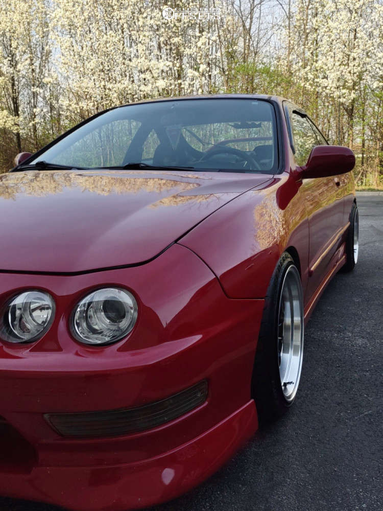Stanced Red Integra