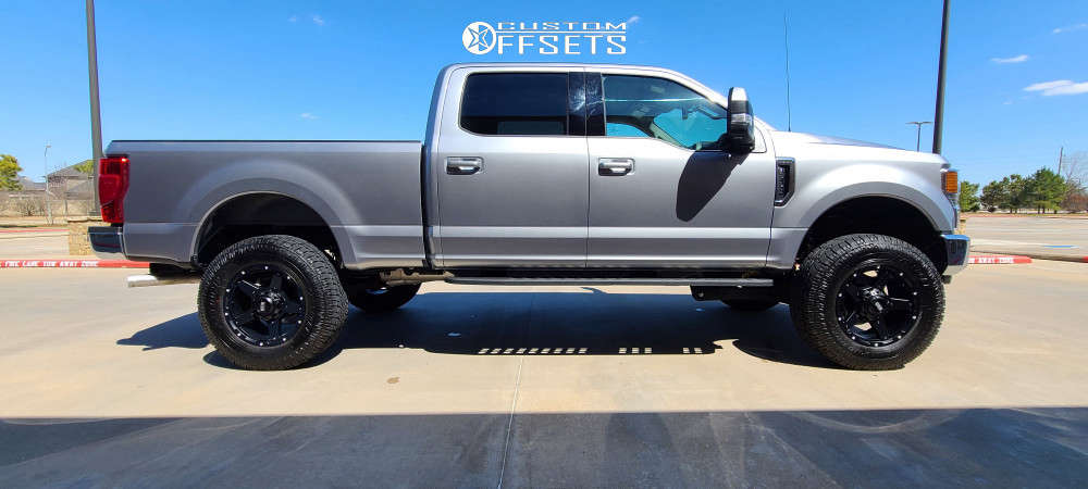 2020 Ford F-250 Super Duty with 20x9 -12 Grid Gd04 and 37/12.5R20 Pro ...