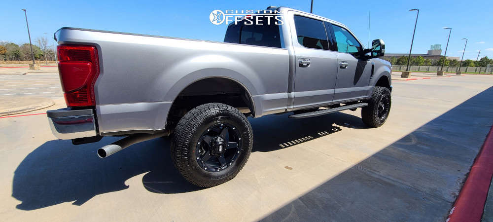 2020 Ford F-250 Super Duty with 20x9 -12 Grid Gd04 and 37/12.5R20 Pro ...