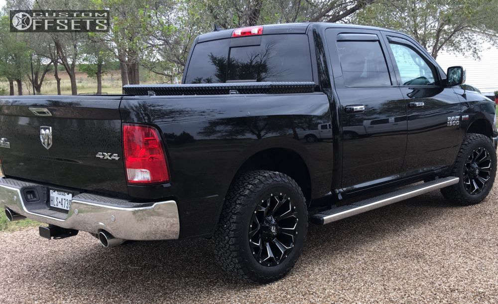 2014 Ram 1500 with 20x9 1 Fuel Assault and 275/60R20 BFGoodrich All ...