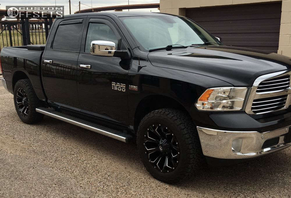 2014 Ram 1500 with 20x9 1 Fuel Assault and 275/60R20 BFGoodrich All ...