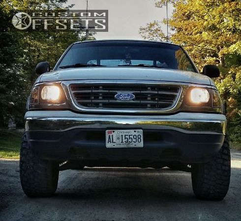 1999 Ford F-150 with 16x8 -5 Alloy Ion Style 171 and 295/75R16 ...