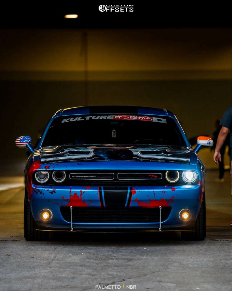 2015 Dodge Challenger with 20x9 15 Ferrada CM1 and 245/45R20 Atrezzo ...