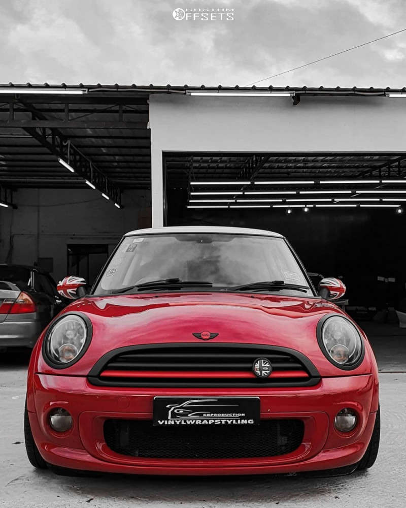 2012 Mini Cooper with 17x7.5 40 BBS Rsii and 205/45R17 Altenzo Sport ...