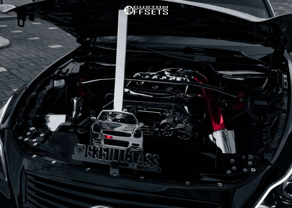 2006 INFINITI G35 with 19x11 10 GMR CH-7 and 255/35R19 Federal ...