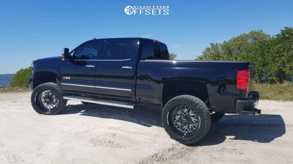 2019 Chevrolet Silverado 2500 HD with 24x11 0 American Force Locus Ss ...