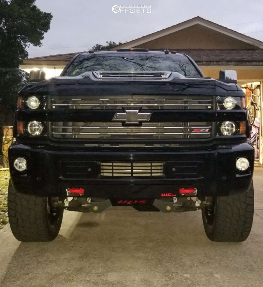 2019 Chevrolet Silverado 2500 HD with 24x11 0 American Force Locus Ss ...