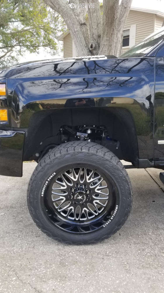 2019 Chevrolet Silverado 2500 HD with 24x11 0 American Force Locus Ss ...
