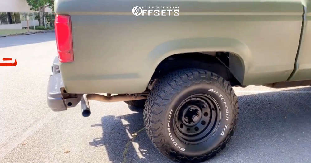 1988 Ford Ranger with 15x8 -19 American Racing Outlaw II AR62 and 31/10 ...