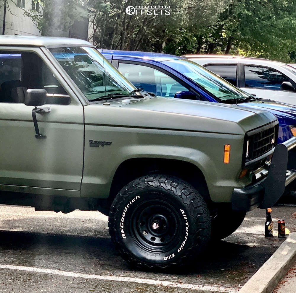 1988 Ford Ranger with 15x8 -19 American Racing Outlaw II AR62 and 31/10 ...