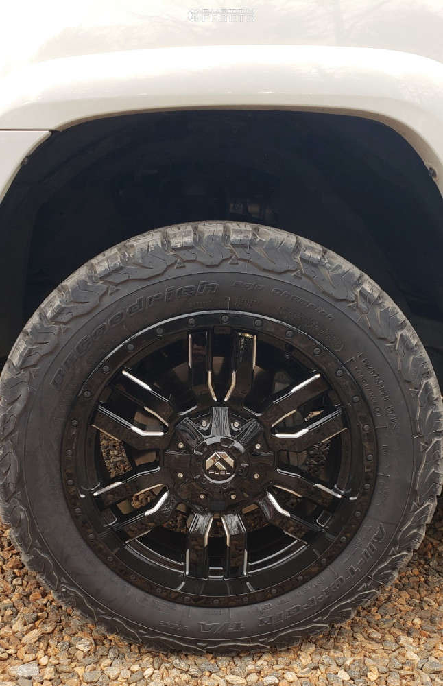 2018 Toyota 4Runner with 20x9 1 Fuel Sledge and 275/55R20 BFGoodrich ...