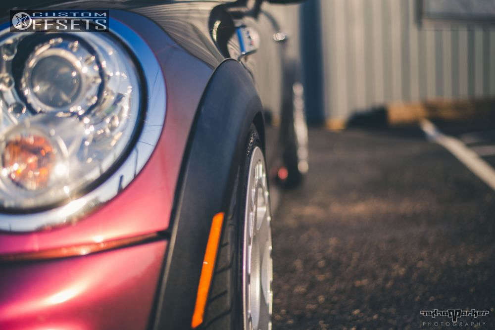 2008 Mini Cooper with 17x8 42 Fifteen52 Tarmac and 205/40R17 Yokohama S ...