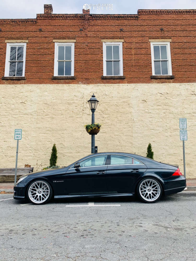 2006 Mercedes-Benz CLS55 AMG with 20x10 35 Rotiform Rse and 255/30R20 ...
