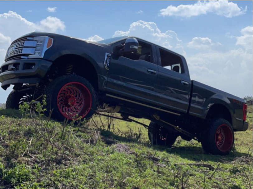 2018 Ford F-250 Super Duty with 24x14 -81 ARKON OFF-ROAD Crown Series ...
