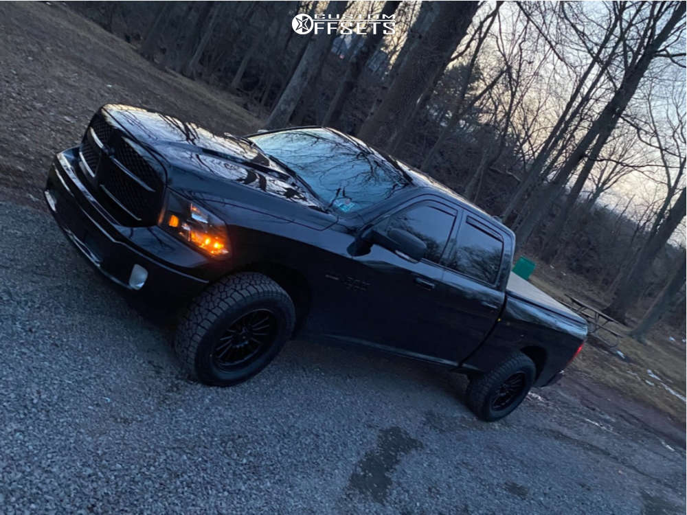 2018 Ram 1500 with 20x9 0 XD XD857 Whiplash and 33/12.5R20 Falken ...