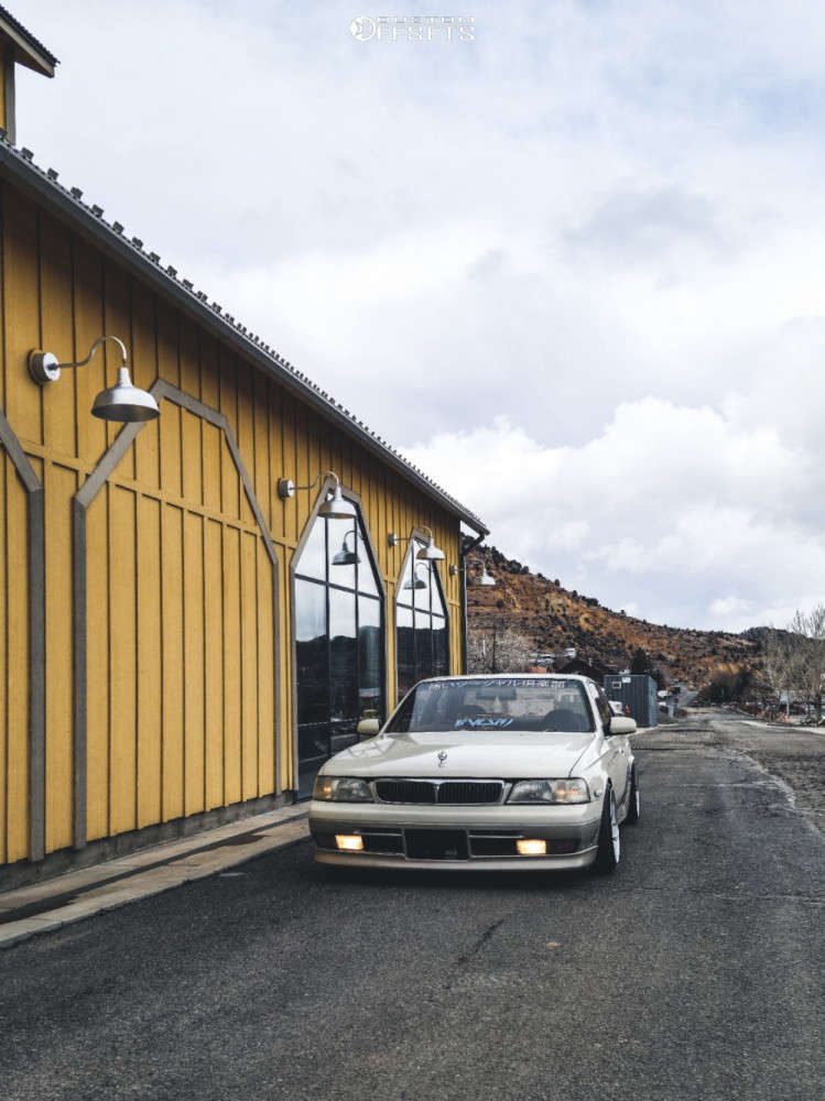 1993 Nissan Skyline R33 with 16x9.5 0 NS Div2 and 205/45R16 Federal ...