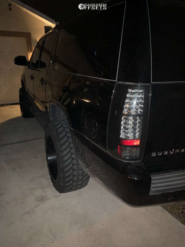 2014 Chevrolet Suburban 1500 with 20x12 -51 Vision Prowler and 33/12 ...