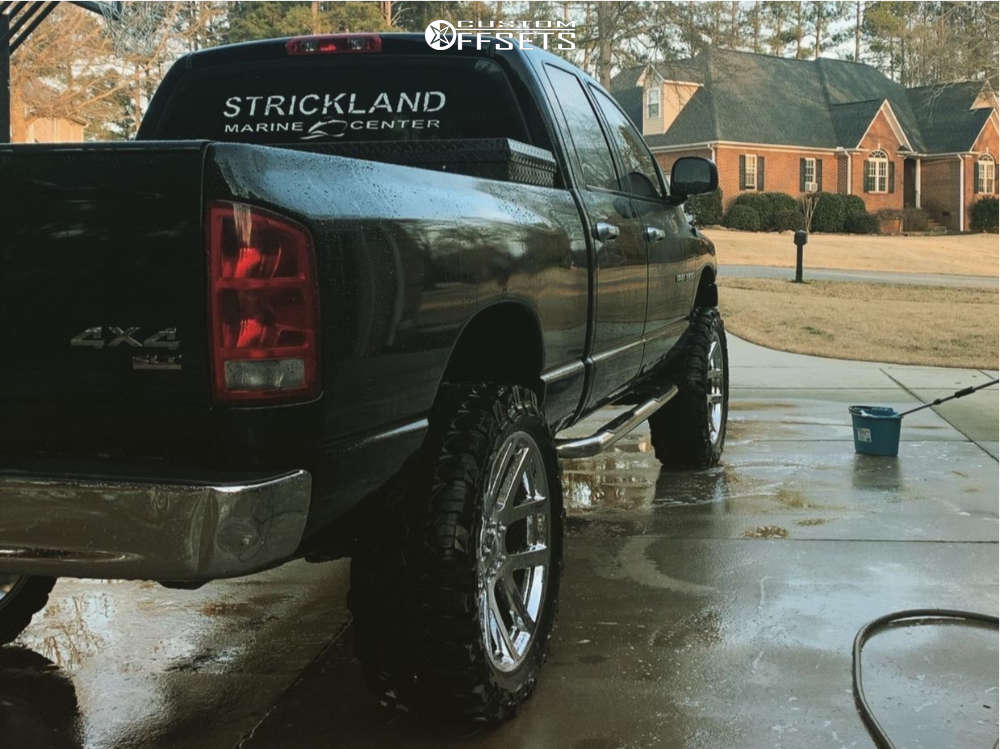 2004 Dodge Ram 1500 with 24x10 25.4 Factory Reproductions Fr60 and 37/ ...