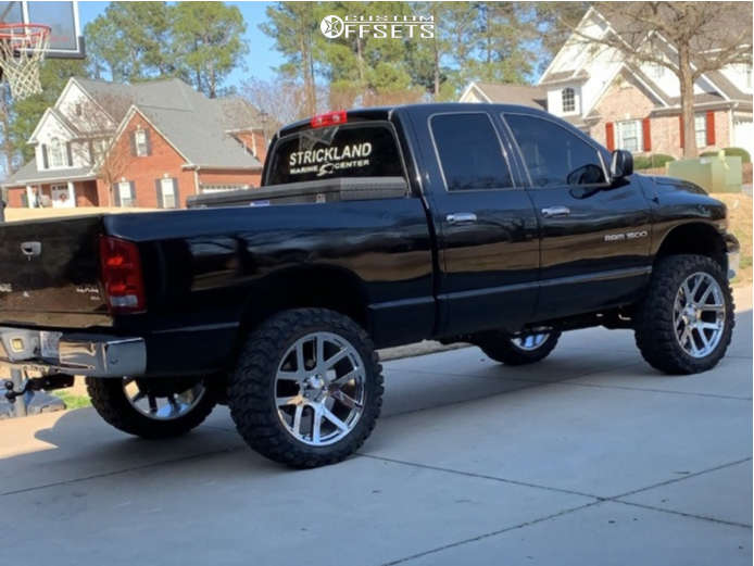 2004 Dodge Ram 1500 with 24x10 25.4 Factory Reproductions Fr60 and 37/ ...