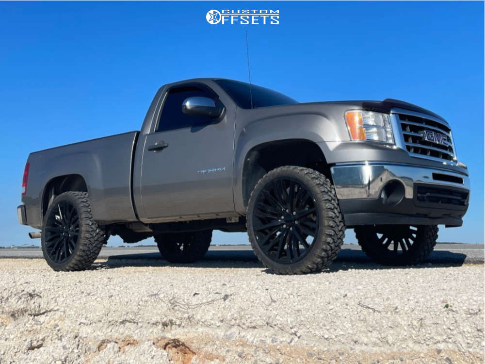 2012 GMC Sierra 1500 with 24x10 31 OE Performance 198 and 33/12.5R24 ...