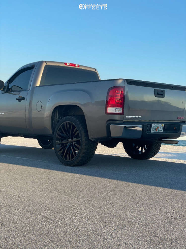 2012 GMC Sierra 1500 with 24x10 31 OE Performance 198 and 33/12.5R24 ...